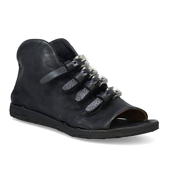 A.S.98 | Shoes | New As98 Womens Remy 4 Buckled Sandal In Black | Poshmark